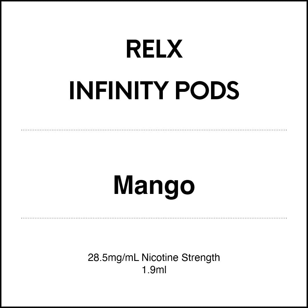 RELX INFINITY 2 PODS - Mango 1.9ml – VapeTrend NZ