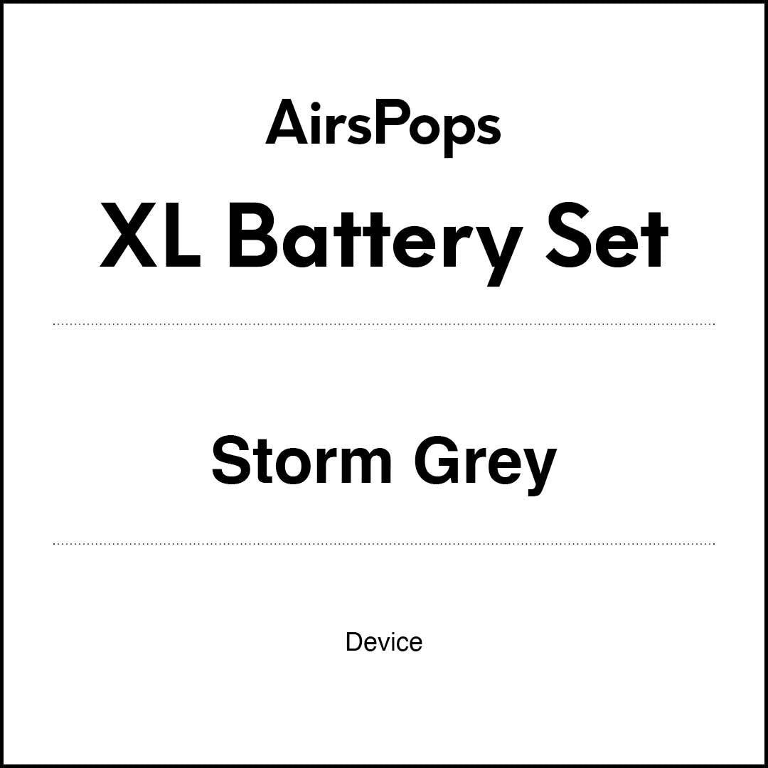 AIRSCREAM AirsPops XL Battery Set – VapeTrend NZ